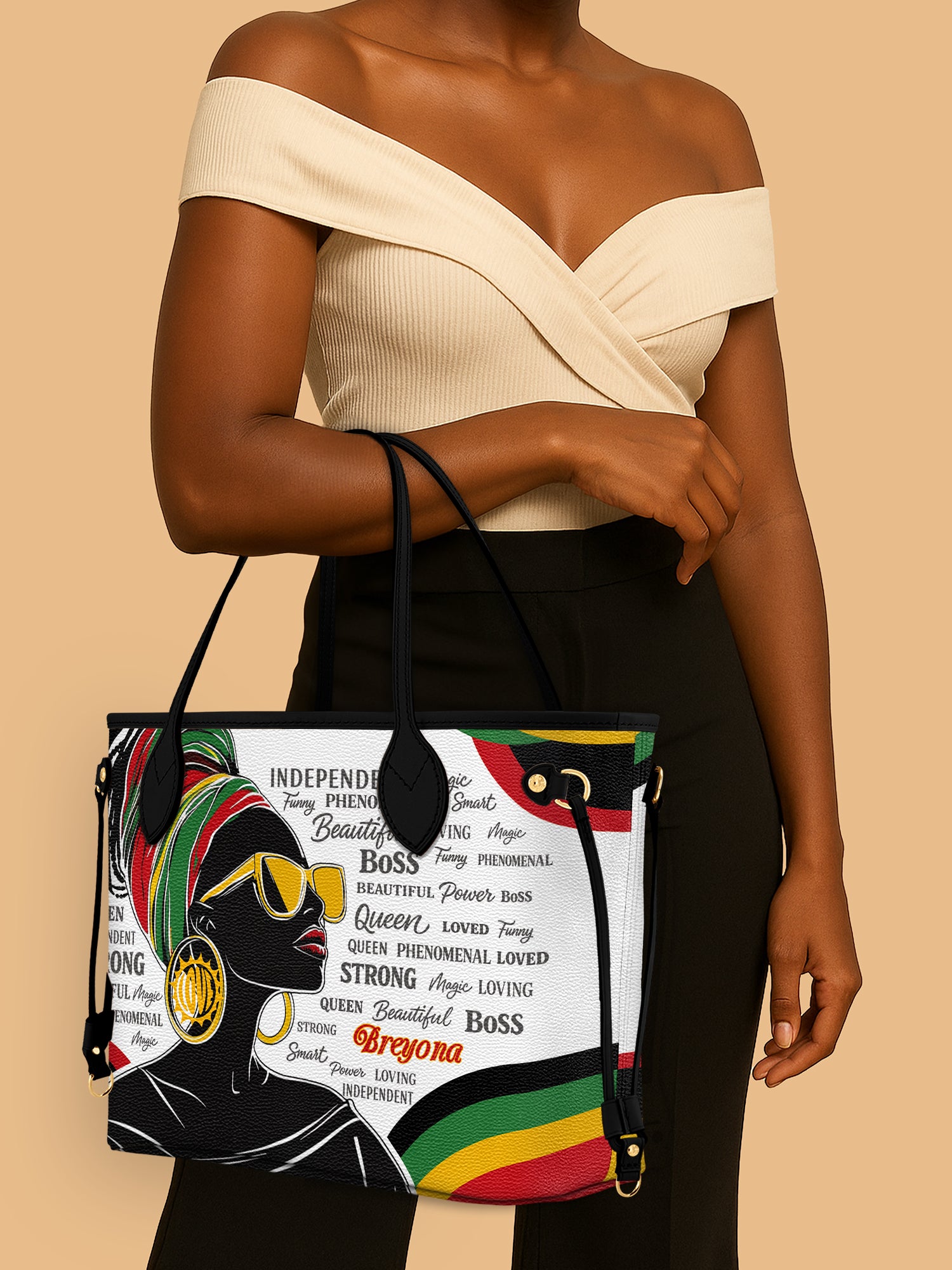 Phenomenal Woman Classic Shopper Tote – Queenira