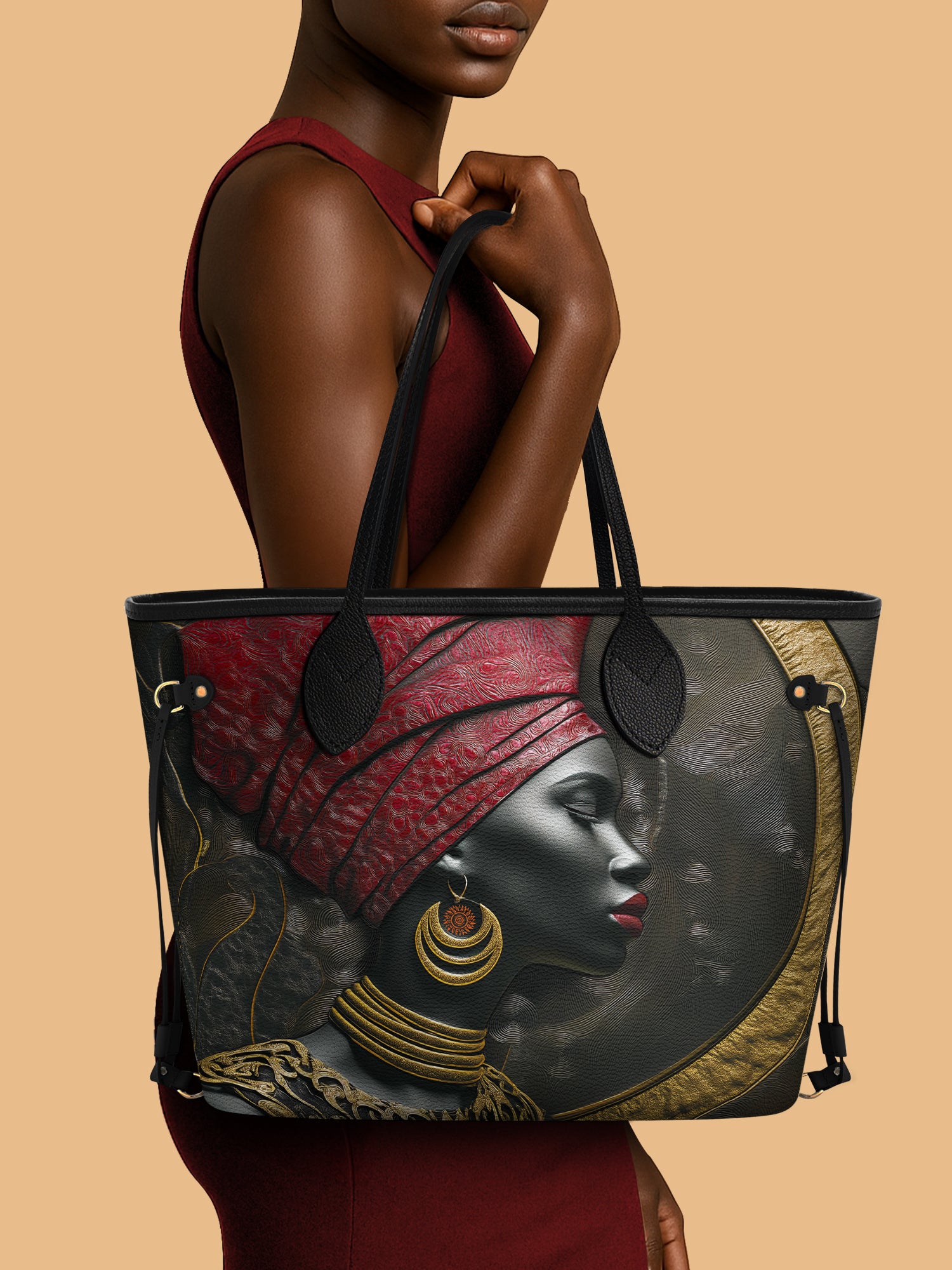 Velvet Flame Classic Shopper Tote QR0XD040 – Queenira