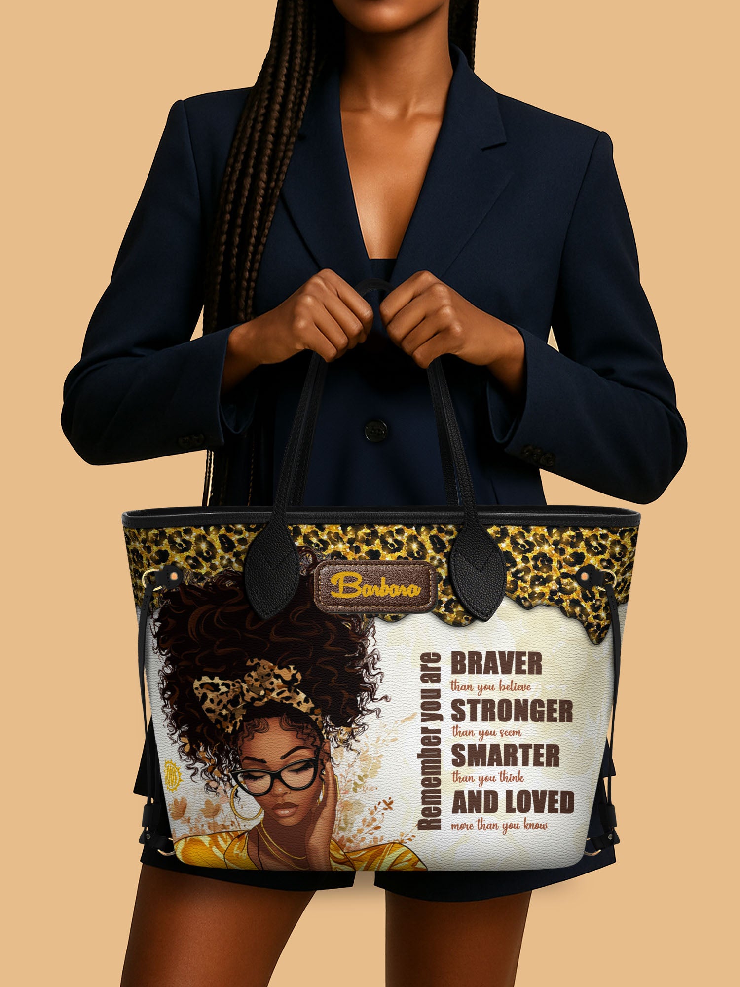 Remember You Are Classic Shopper Tote – Queenira